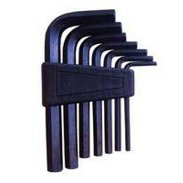 7 Pc Heavy Duty Jumbo Hex Key Wrench Set Metric L Shape Allen Driver ...