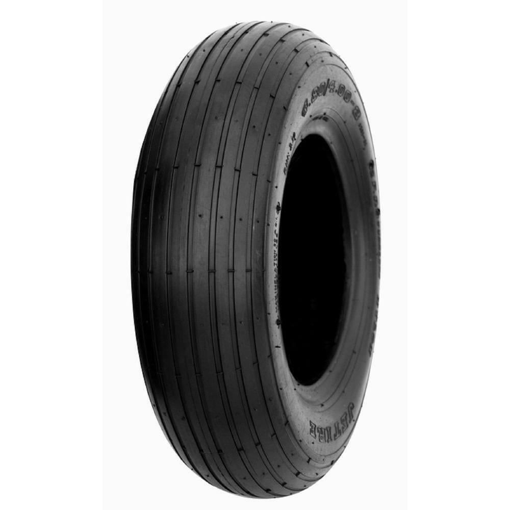 400-6 Wheel Barrow Tire 4.00-6 4.00x6 400-6 Cart RIB Tire Tubeless ...