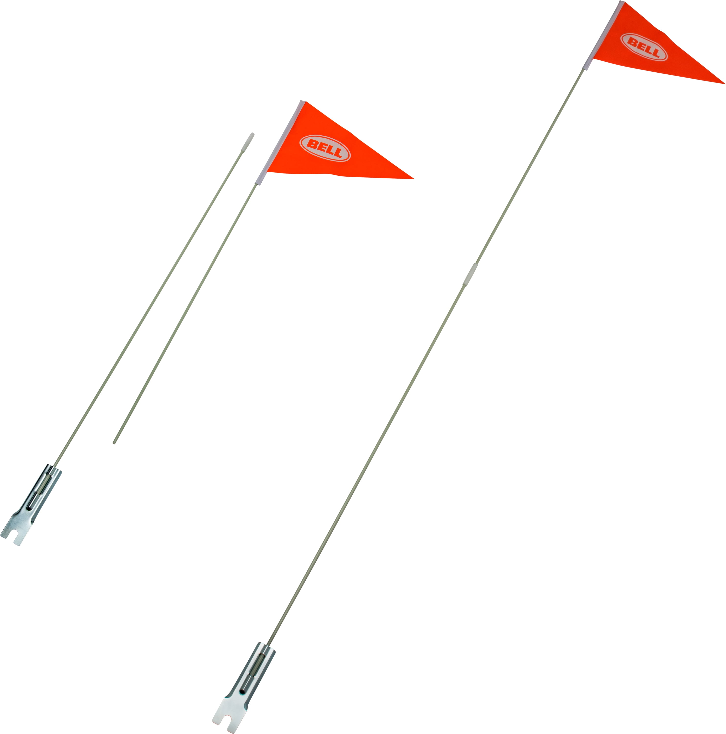 Bell Flagger 6 ft. Bicycle Safety Flag, Orange - Walmart.com