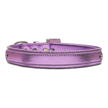 18mm Two Tier Faux Croc Collar Purple Large - Walmart.com