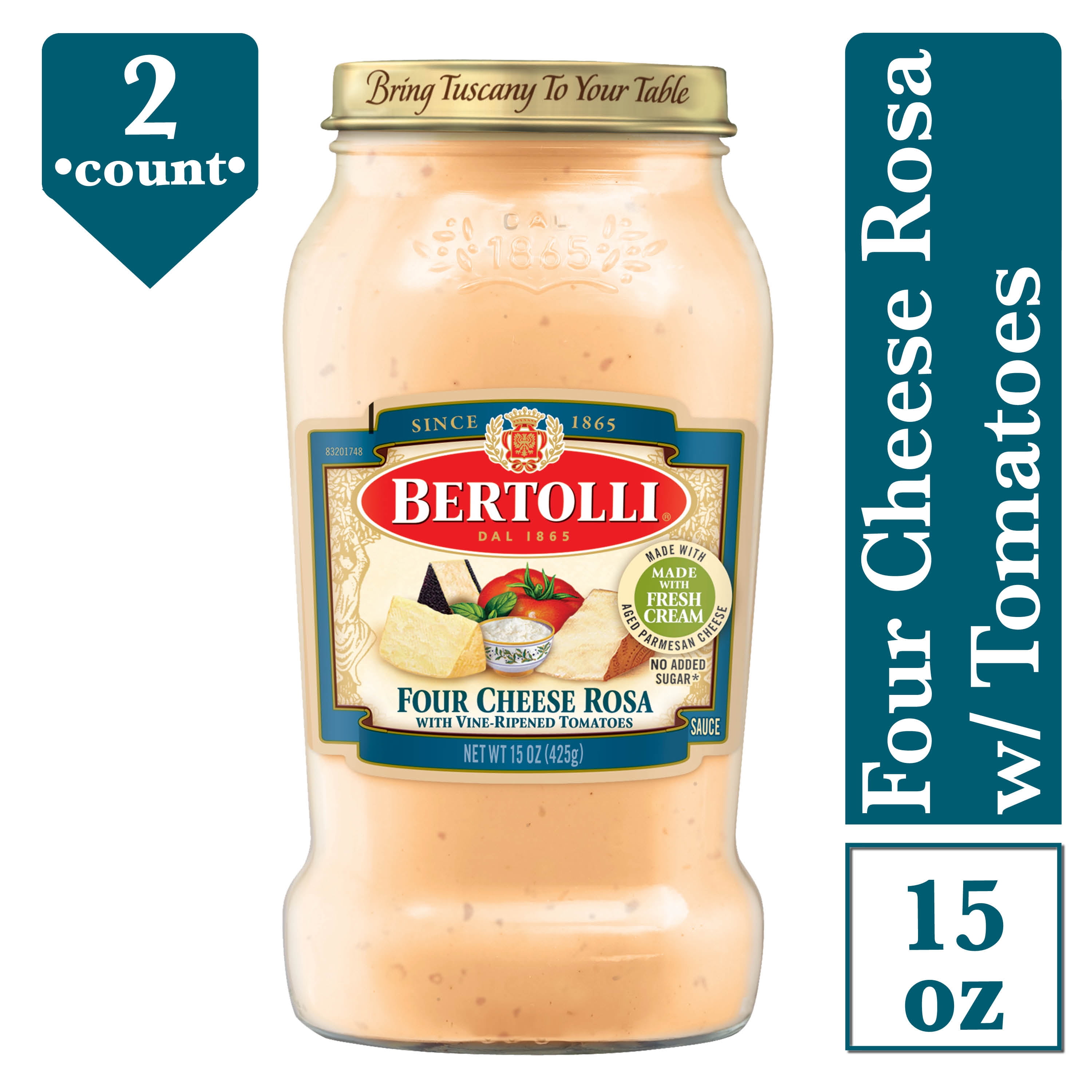 Four Cheese Rosa Pasta Sauce Recipe | Deporecipe.co