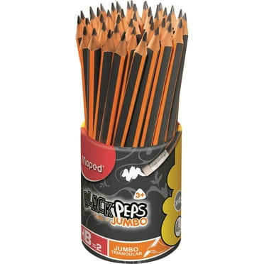 RevMark Jumbo Round Red Pencil 24-Pack with Black Lead, USA Made ...