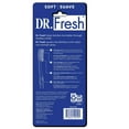 (2 pack) Dr. Fresh Toothbrushes with Tongue Cleaner, Soft, 6 Count ...