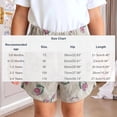 Cotton Shorts For Girls Elastic Waist Wide Leg Short Pants Summer ...