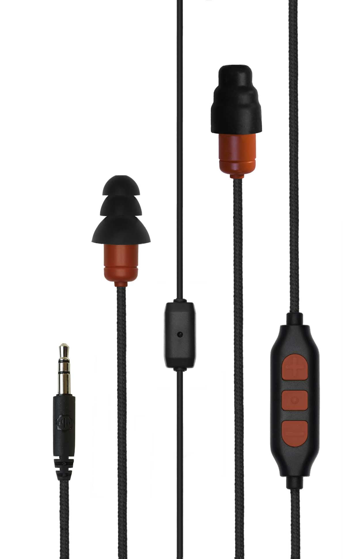 Plugfones Protector Plus VL in-Ear Earplug Earbuds, Noise Reduction ...