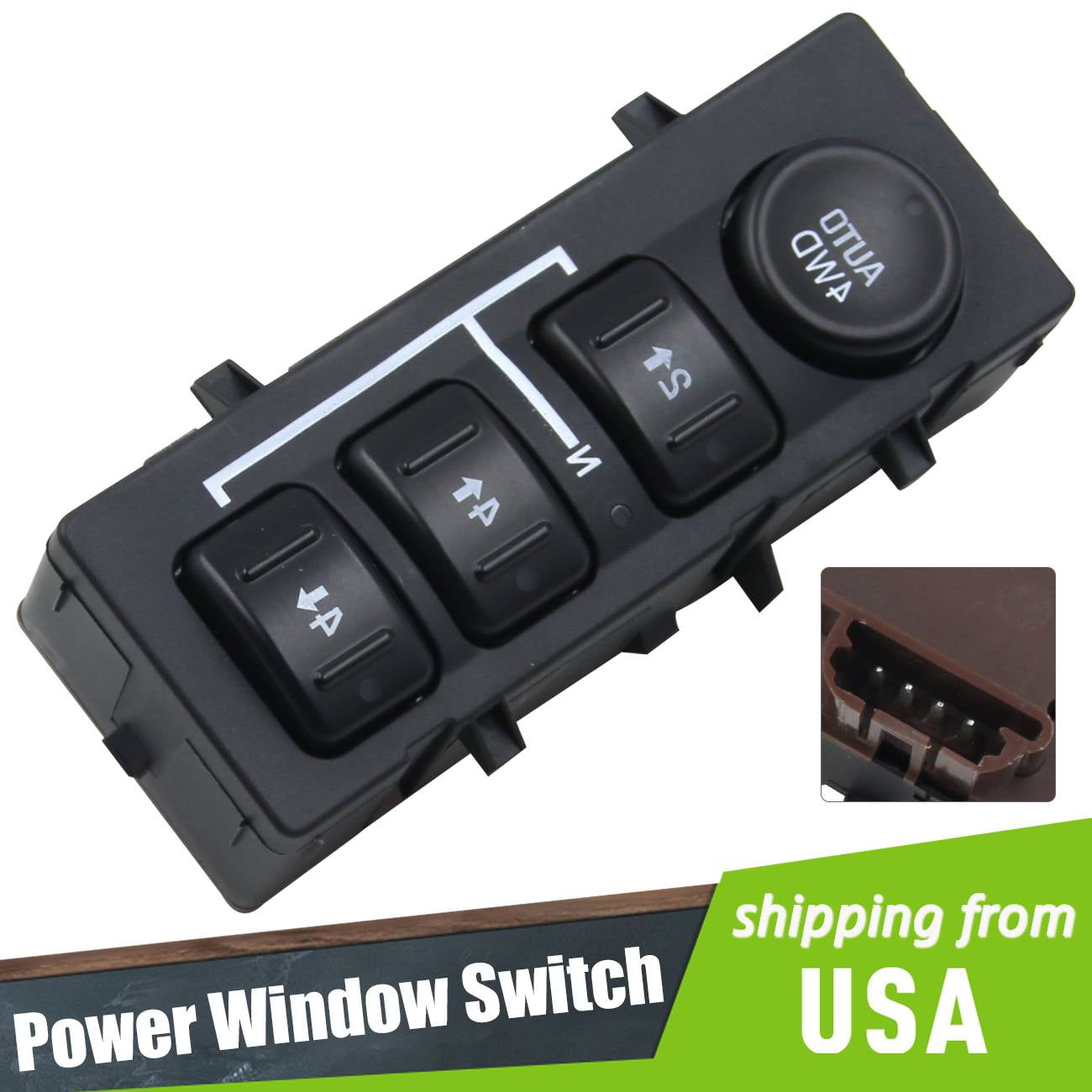 Bapmic 15136039 4WD 4x4 Drive Transfer Case Selector Switch for ...