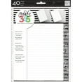 Happy Planner Fill Paper 9.25"x7" 40/Pkg-Graph - Walmart.com