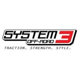 System 3 ST-3 18x7 ATV/UTV Wheel - Matte Black (4/137) 4+3 [18S3-1137 ...