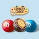 M&M’s Crunchy Cookie Milk Chocolate Candy, Sharing Size – 7.4 oz Bag ...