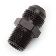 Russell Performance -6 AN Straight Thread Plug (Black) - Walmart.com