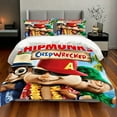 Alvin and the Chipmunks Kids Toddler Sheet Bedding Set Pillow Christmas ...