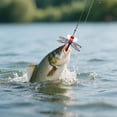 5 Pack Dragonfly Topwater Fishing Lures, Realistic Floating Bait with ...