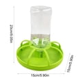 Automatic Poultry Water Dispenser, Spill Proof Chicken Quail Feeder ...