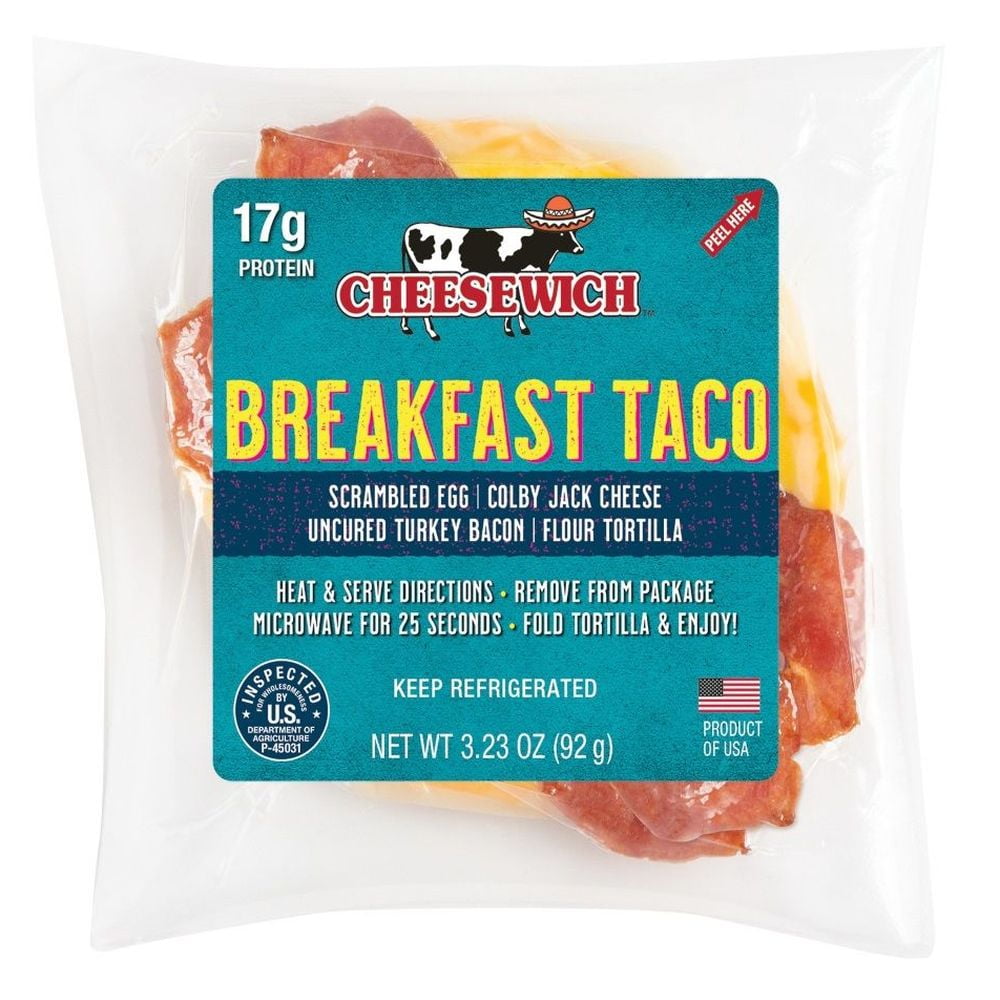 Cheesewich Breakfast Taco -- 24 per case. - Walmart.com