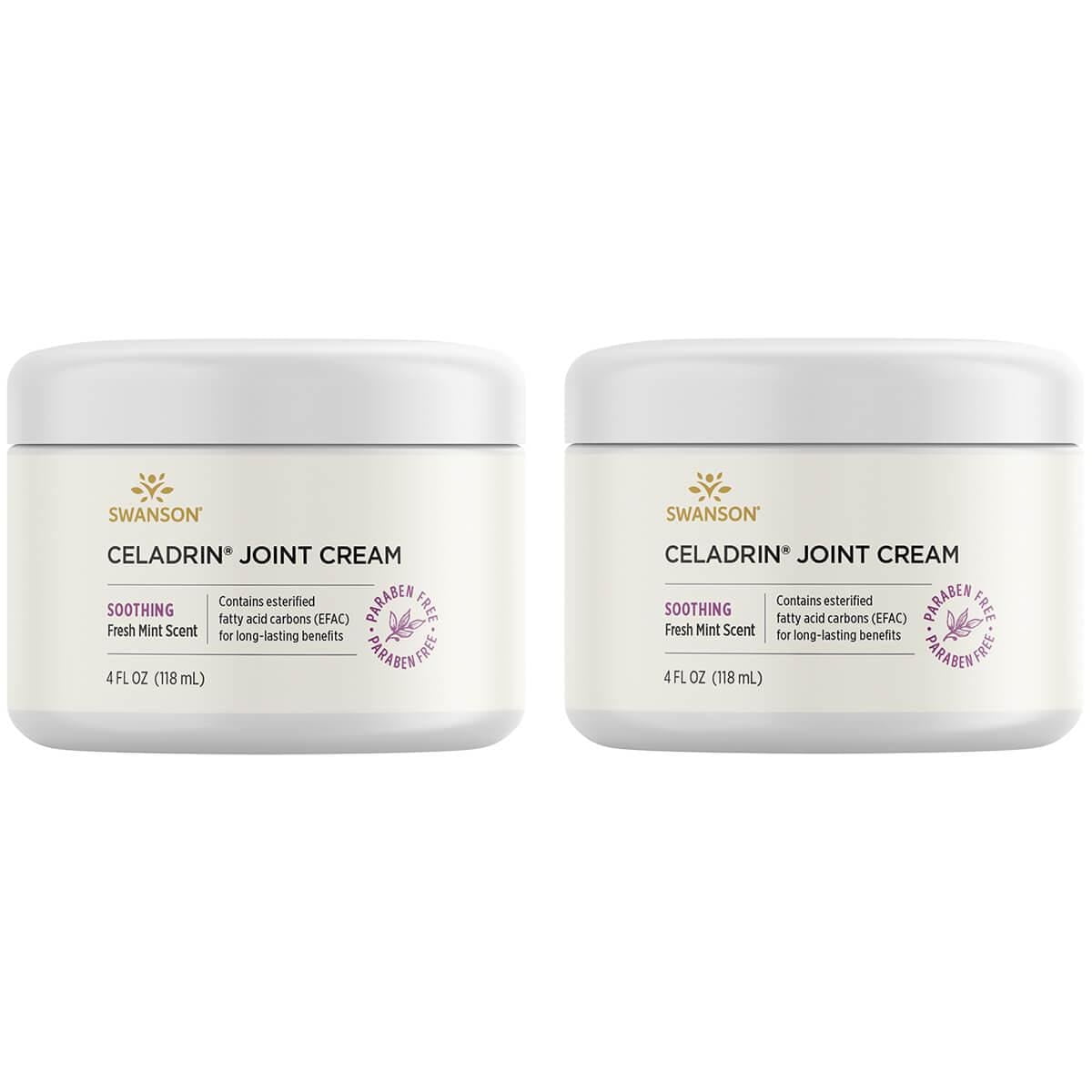 Swanson Celadrin Joint Cream 4 fl oz Cream 2 Pack - Walmart.com