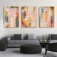 [2D Flat] 3pcs, 2D Frameless Canvas Painting, Living Room Decorative ...