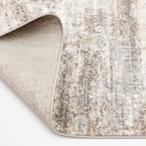 Free Shipping! Mainstays 5x7 Neutral Abstract Indoor Rug, Durable ...