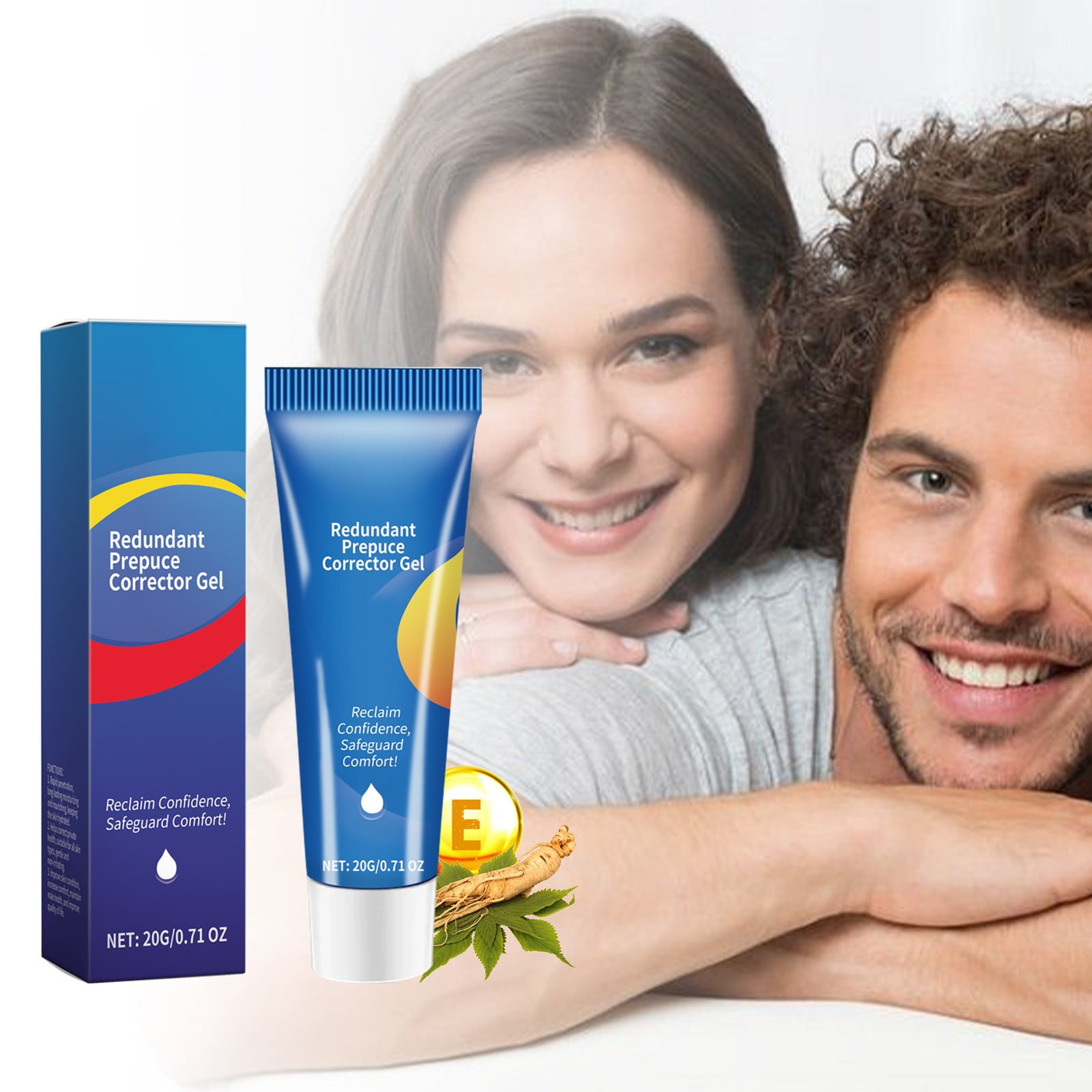 Men's Private Corrective Gel Men's Private Soothing Promoting Circulation Moisturizing Gel Edge ...