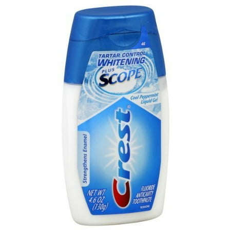 Crest Complete Plus Scope Liquid Gel Toothpaste - Minty Fresh 4.6 Oz ...