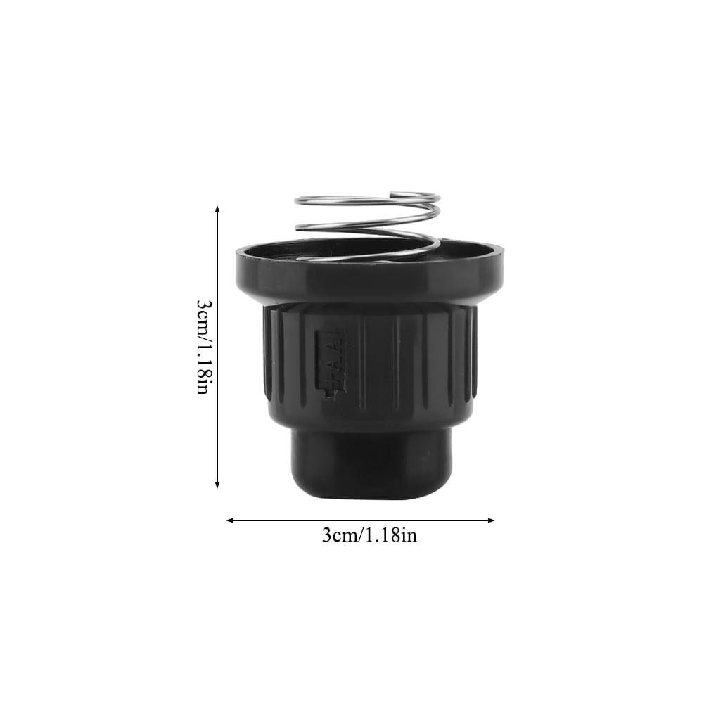 Haofy Black Lighter Cap, Black Plastic Lighter Ignitor Cap Replaceable ...