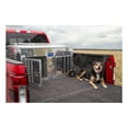 UWS Two-Door Diamond Plate Aluminum Northern Dog Box, 48x48 Base, 27in ...