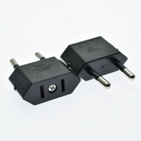 3 Pieces USA to France Plug Adapter, USA France Plug Adapter, USA Plug ...