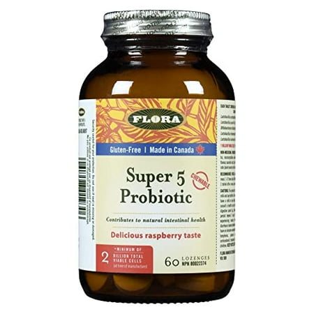 Flora Super 5 Plus Lozenge Probiotic - 60 lozenges | Walmart Canada