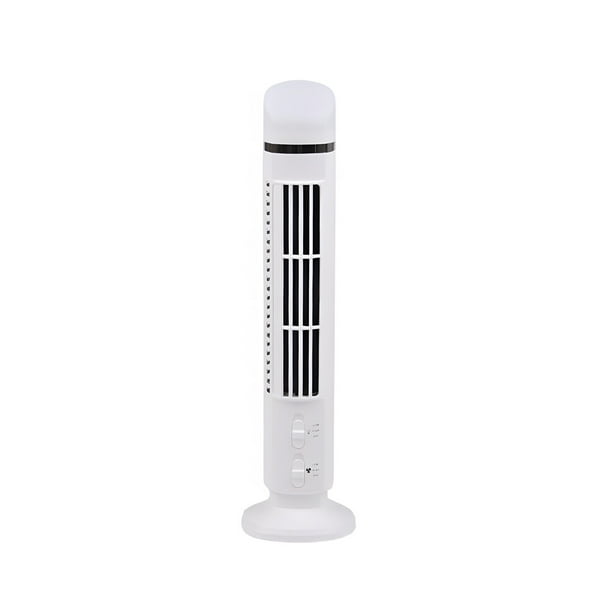 tower fan, 15" Mini 360掳 Rotating Tower Fan with 2 Speed Settings ...