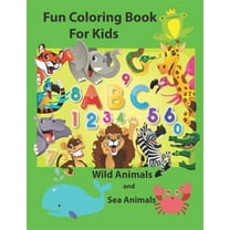Coloring Book ABC with Cute Animals: An Activity Book for Toddlers and ...