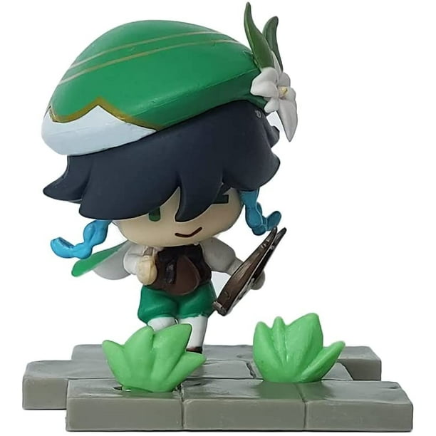 Genshin Figure Impact Klee Diluc Wenti Fischl Kaeya Barbara Wind Goly Q ...