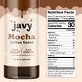 Javy Premium Moka Coffee Syrup: Low-Calorie, Low-Sugar, Coffee ...