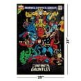 The Avengers - Framed Marvel Comics Poster (Comic Cover: The Infinity ...