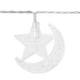Moon Star String 30 Led 15FT Warm Lights Fairy Ramadan, Xmas, Wedding ...