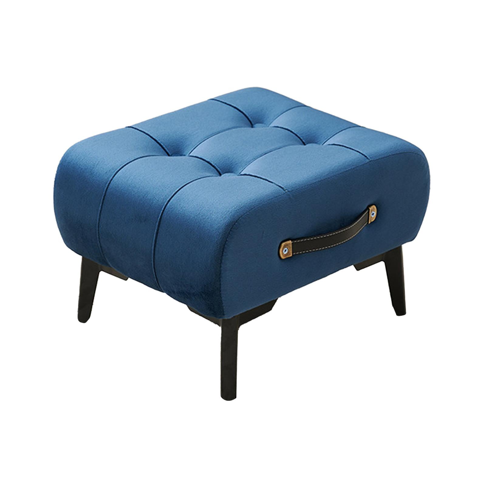 Reposapiés de gamuza Reposapiés Taburete elegante antideslizante ...