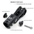 GEWAGE Bike Stem - 130 Degree Adjustable Bicycle Stem- 75mm 90mm 130mm ...
