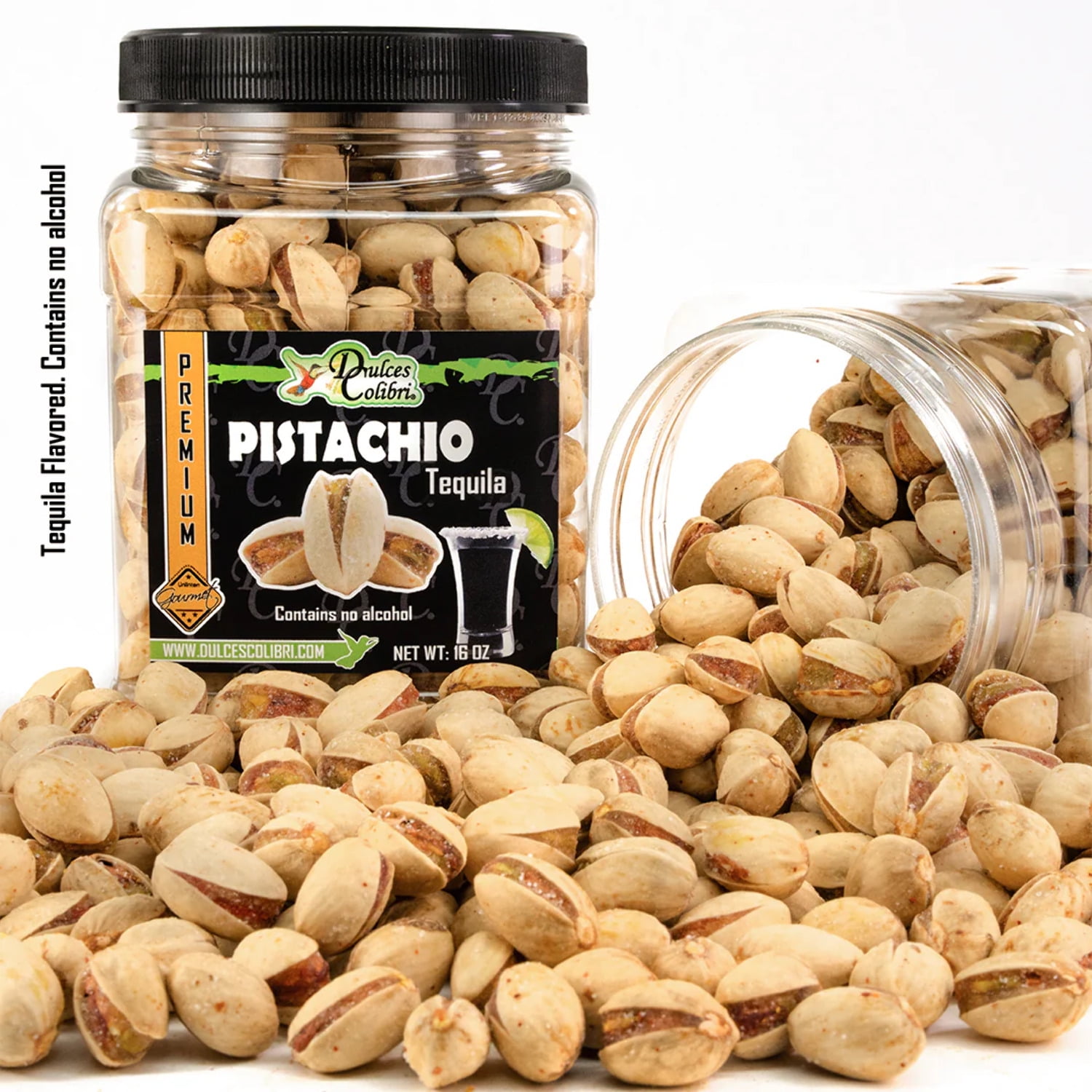 Flavored Inshell Pistachios | Premium | 16oz Jars - Walmart.com