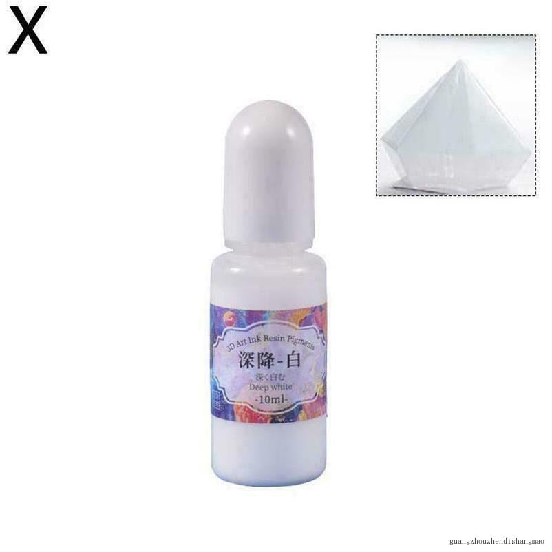 24 Colors Epoxy Resin Pigment, Liquid Epoxy Dye Translucent Resin Tint ...