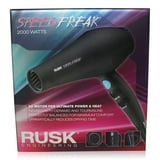 Rusk Speed Freak Professional Ionic Ceramic Tourmaline Hair Dryer, 2000 ...