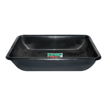 "Tuff Stuff 26 Gallon Recycled Plastic Mixing Tub, All-Purpose, Black ...