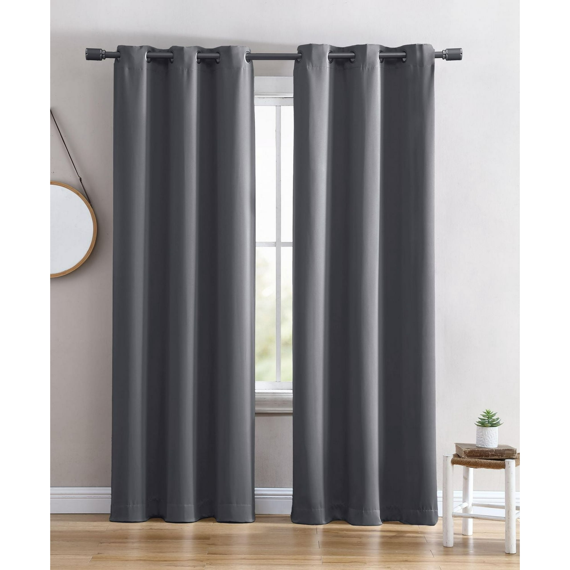 Click here for Swift Home Solid Blackout Grommet Window Panel 40p... prices