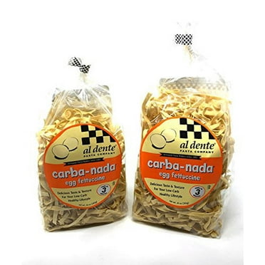 Carba-Nada Reduced Carb Pasta by Al Dente Pasta Company - Roasted ...