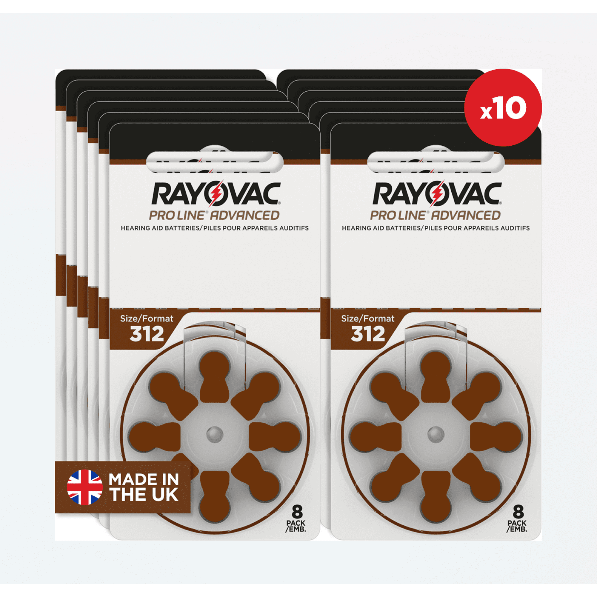 Click here for Rayovac Proline Size 312 Hearing Aid Batteries (80... prices