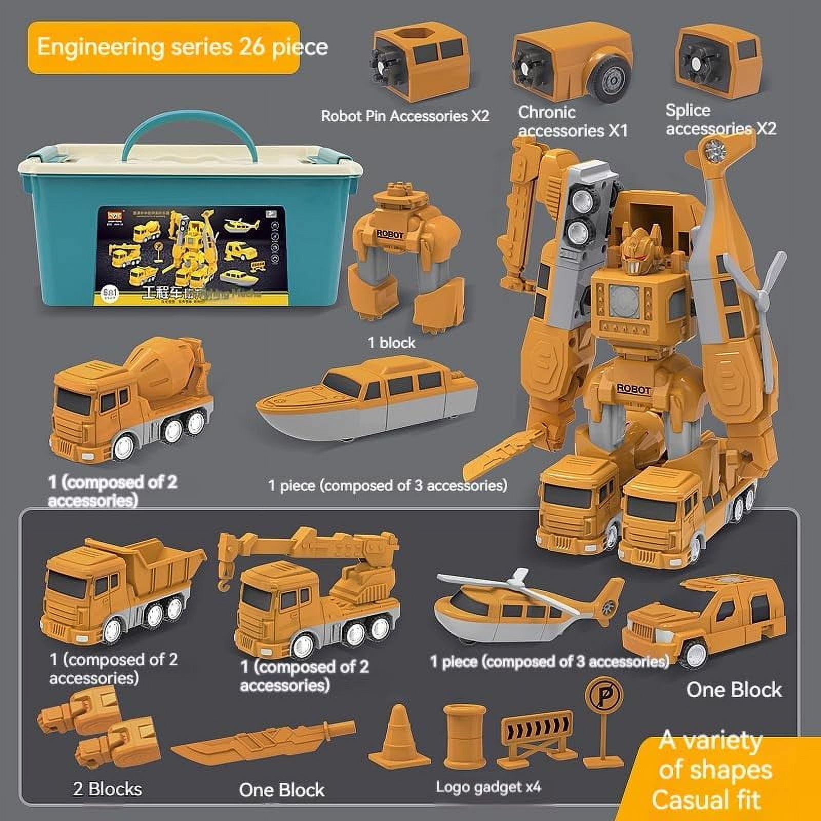 Magnetic Transform Engineering Car Assembled Toys with Magnetic Transform Engineering Car Assembled Toys with