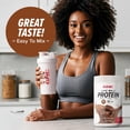 GNC Live Well Protein Powder, 25g Whey Protein, Rich Chocolate, Gluten ...