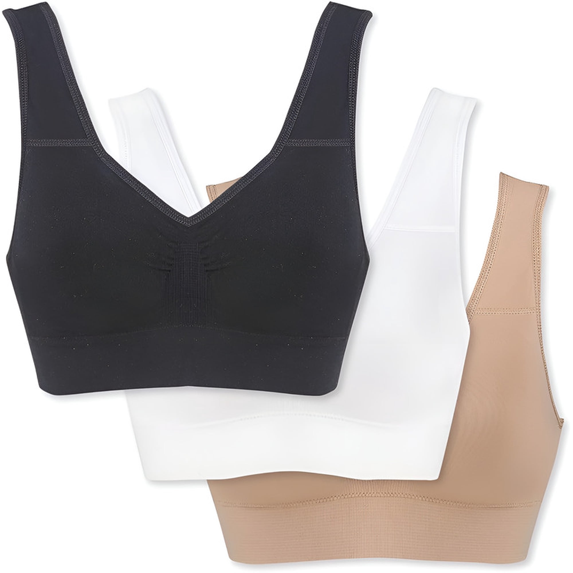 Click here for Genie Bra Tlc Womens Wireless Bra - Adjustable Sea... prices