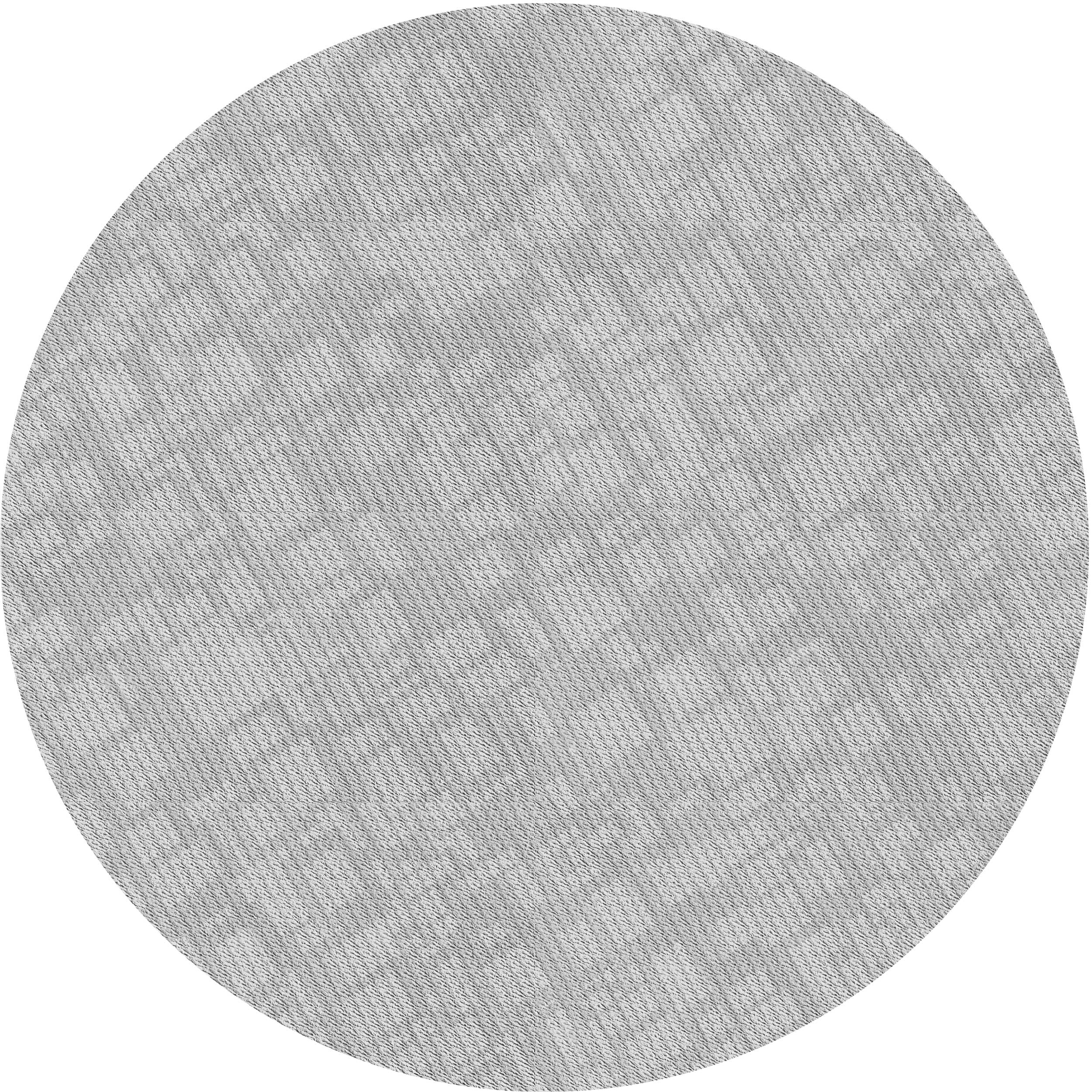 Ahgly Company Indoor Round Patterned Gray Goose Gray Area Rugs, 8 ...
