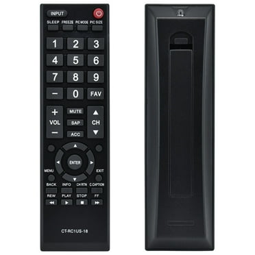 onn. Universal 3-Device Remote, Black, Compatible for TV, Streaming ...