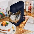 Beautiful 5.3 Qt Stand Mixer, Starry Night Blue, with Flat Beater ...