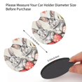 Car Cup Holder Pads 2 Pack Neoprene Coasters For Car Interior Non-Slip ...