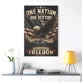 Affixzi Eagle Wall Art, Vintage USA Poster, Patriotic Bird Print ...